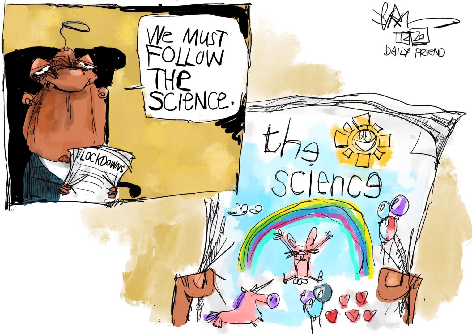 Following the science - Daily Friend