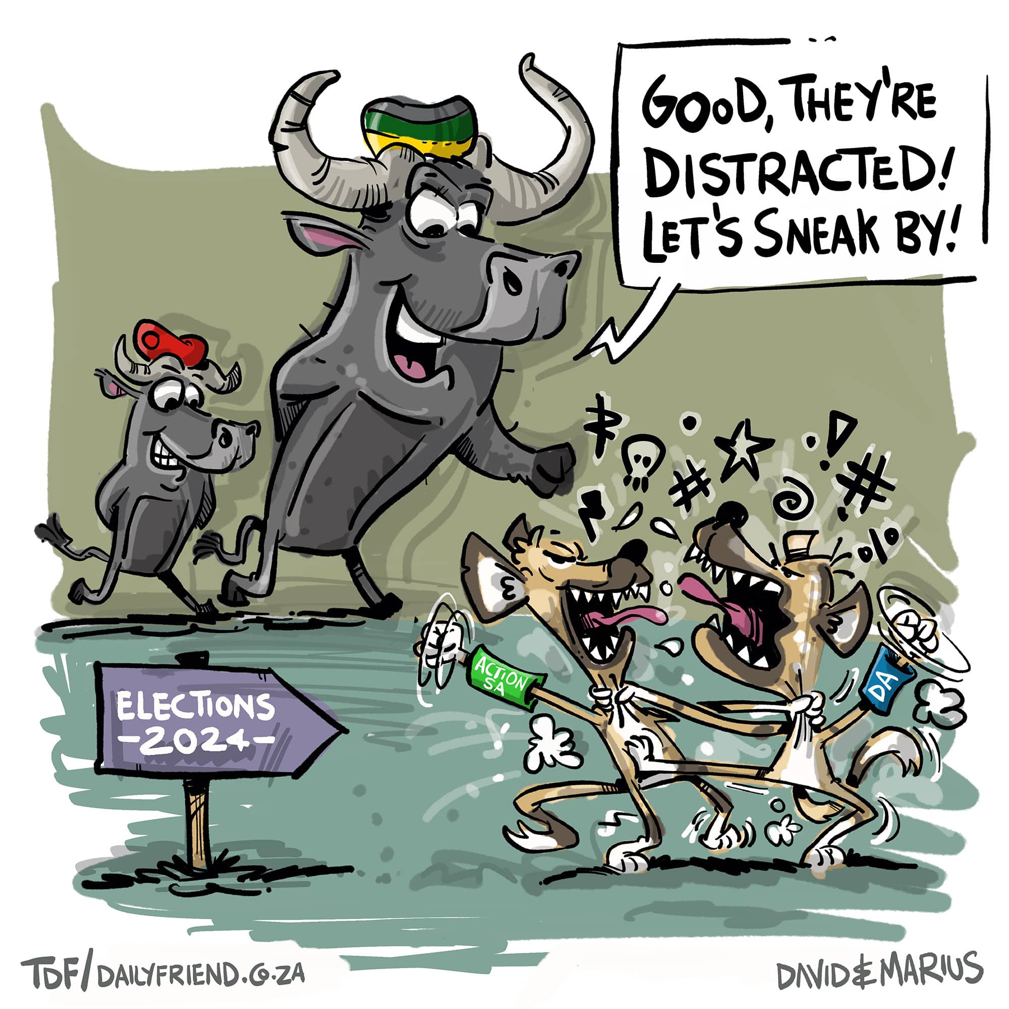 They're distracted - Daily Friend