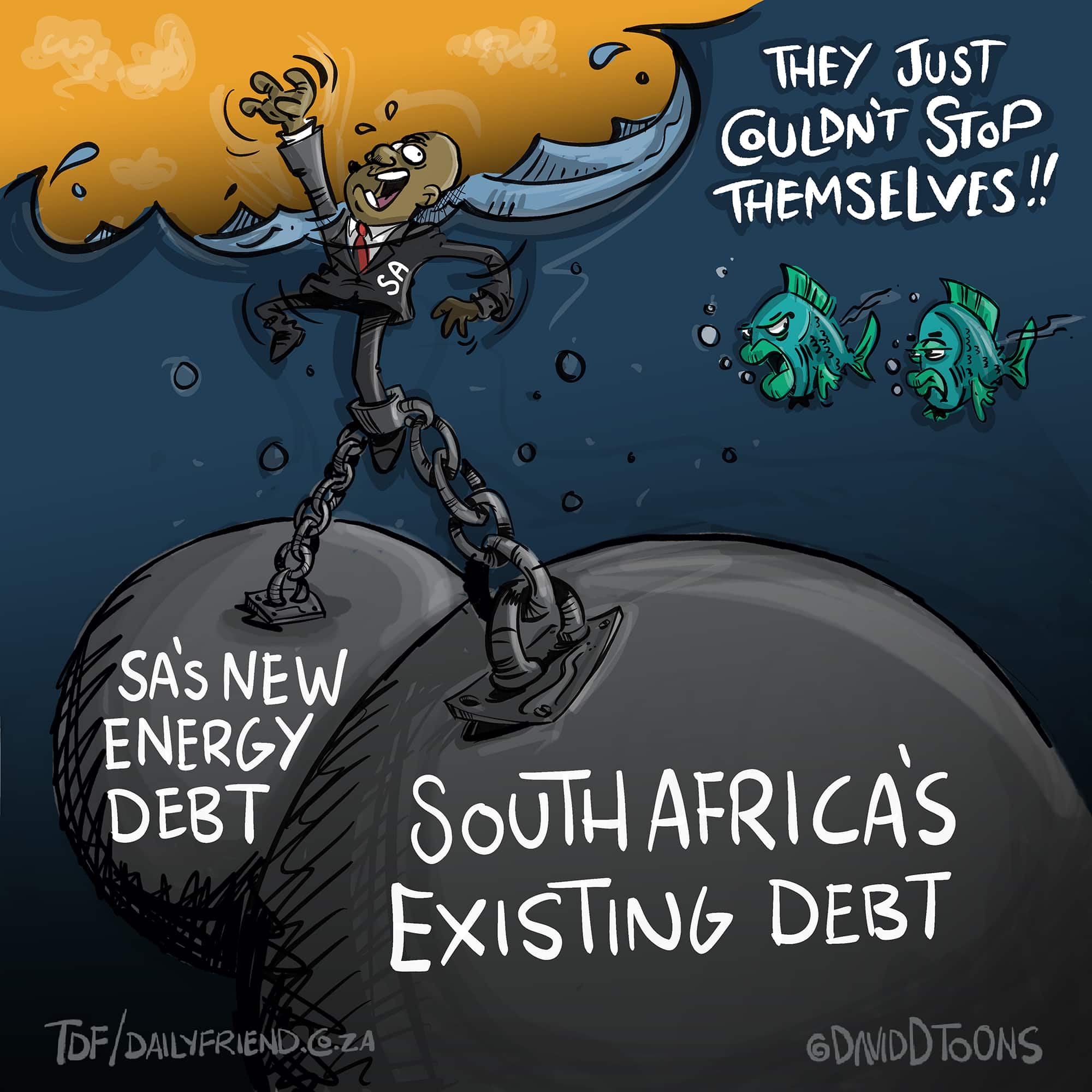 Drowning in debt - Daily Friend