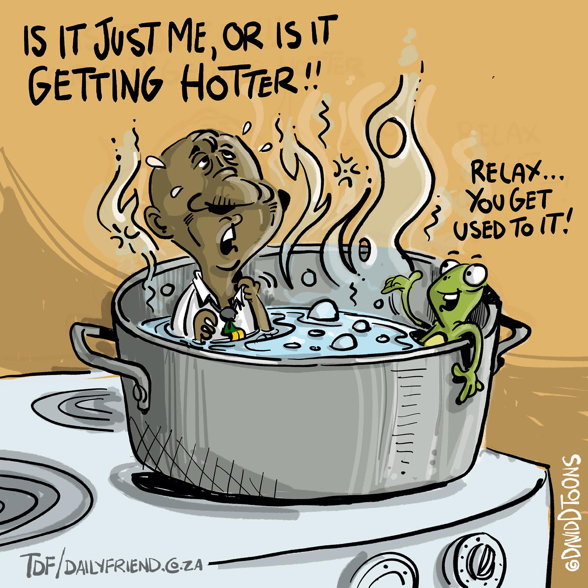 Slow-boiling frog ... - Daily Friend