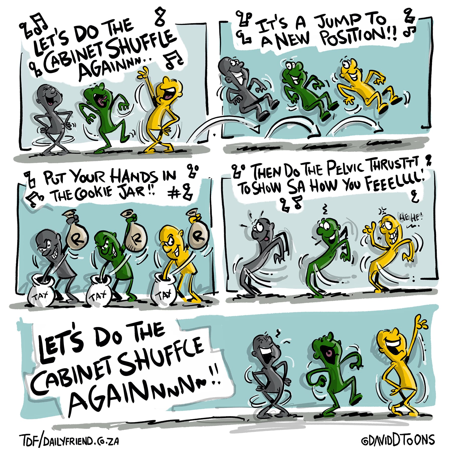 The cabinet shuffle - Daily Friend