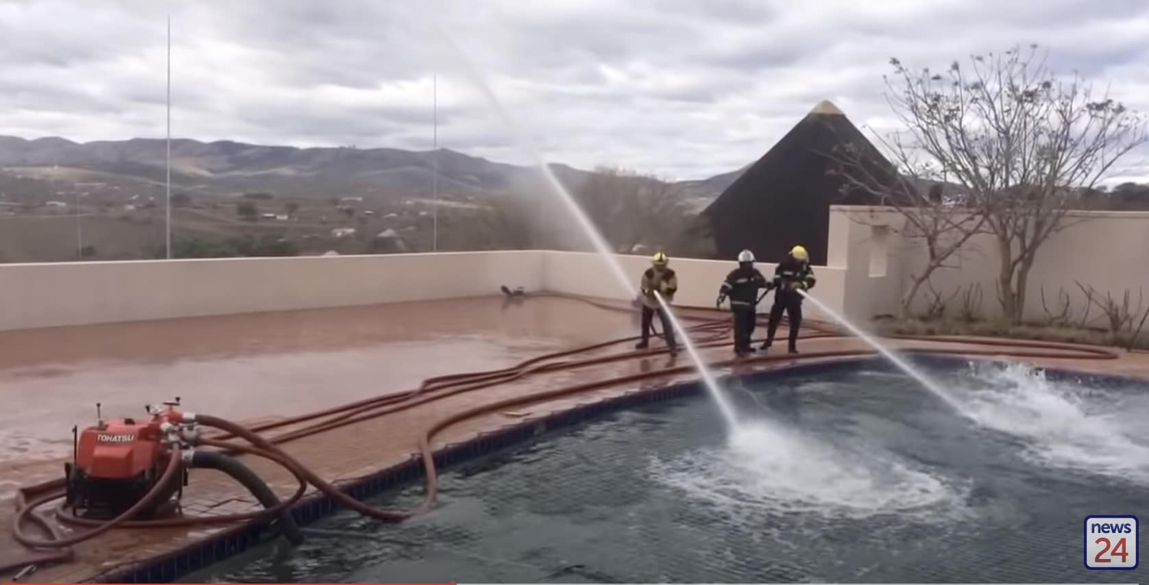 It WAS a swimming pool actually - Mbalula - Daily Friend