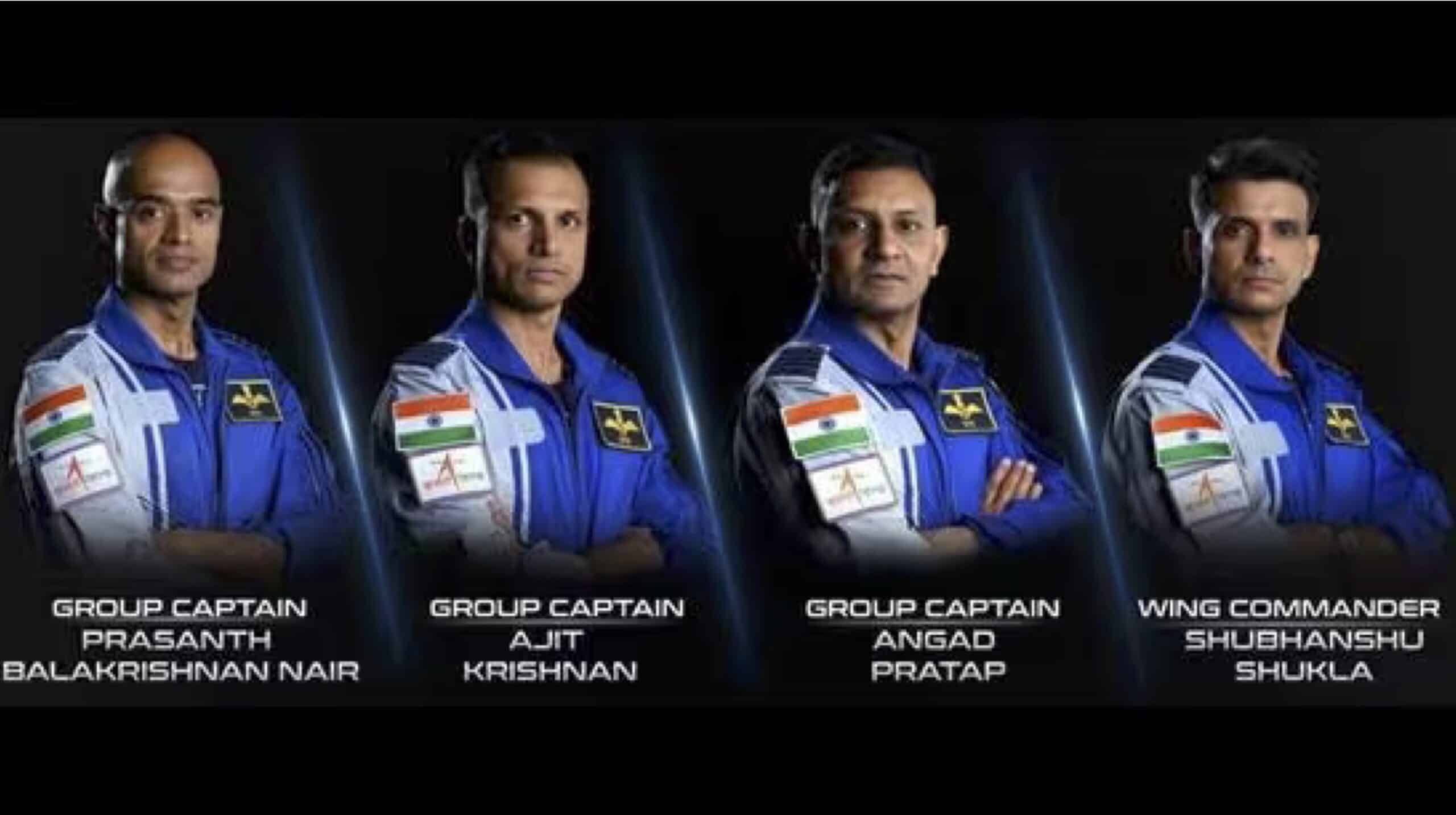 India names its first four astronauts - Daily Friend