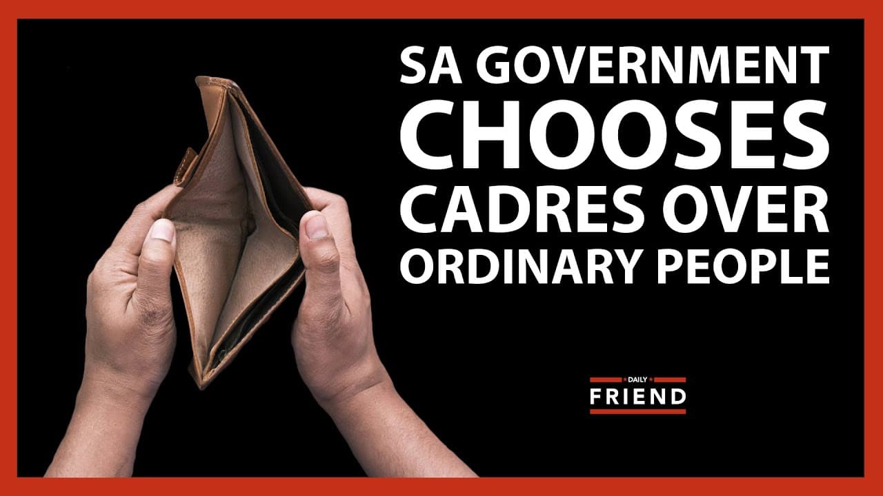 SA government chooses cadres over ordinary people - Daily Friend
