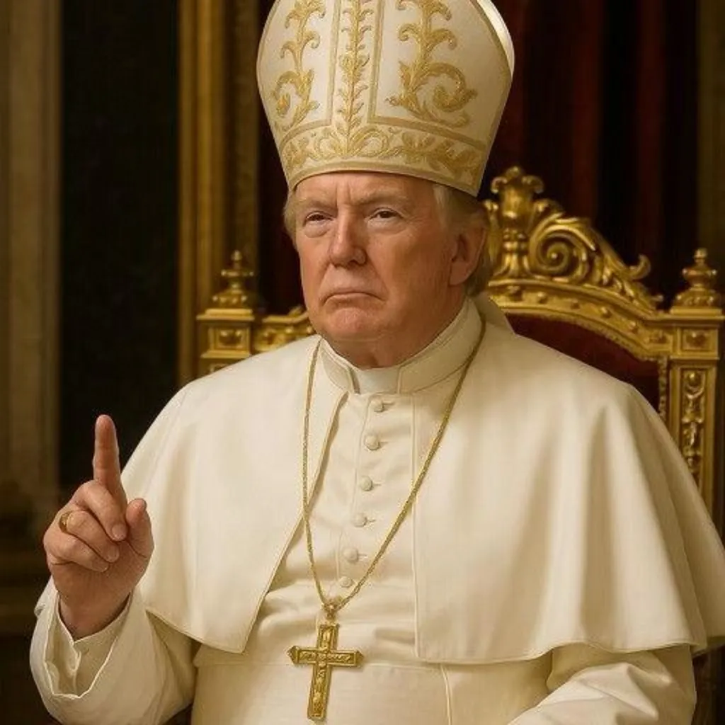 Trump’s AI-generated self-portrait as pope stirs US Catholics - Daily ...
